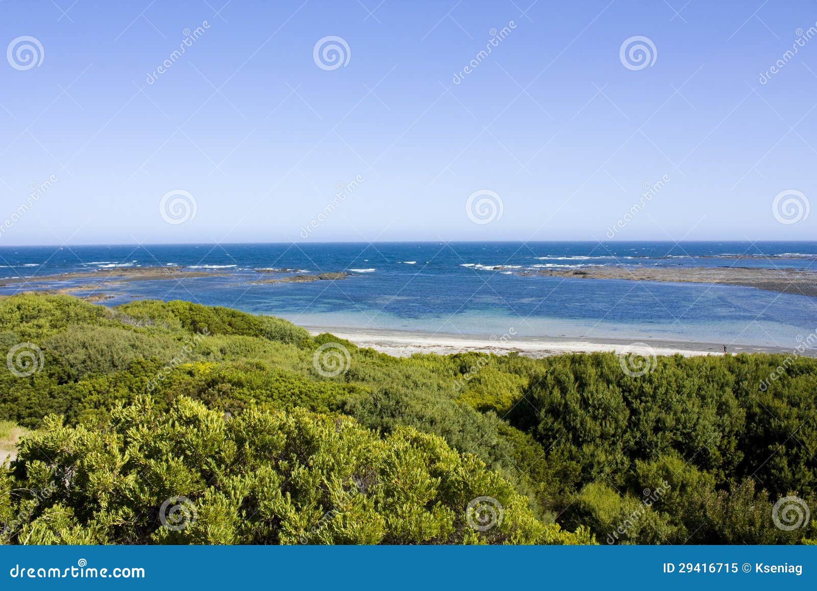 Australia. Victoria. Mornington Peninsula. Flinders Stock Image - Image ...