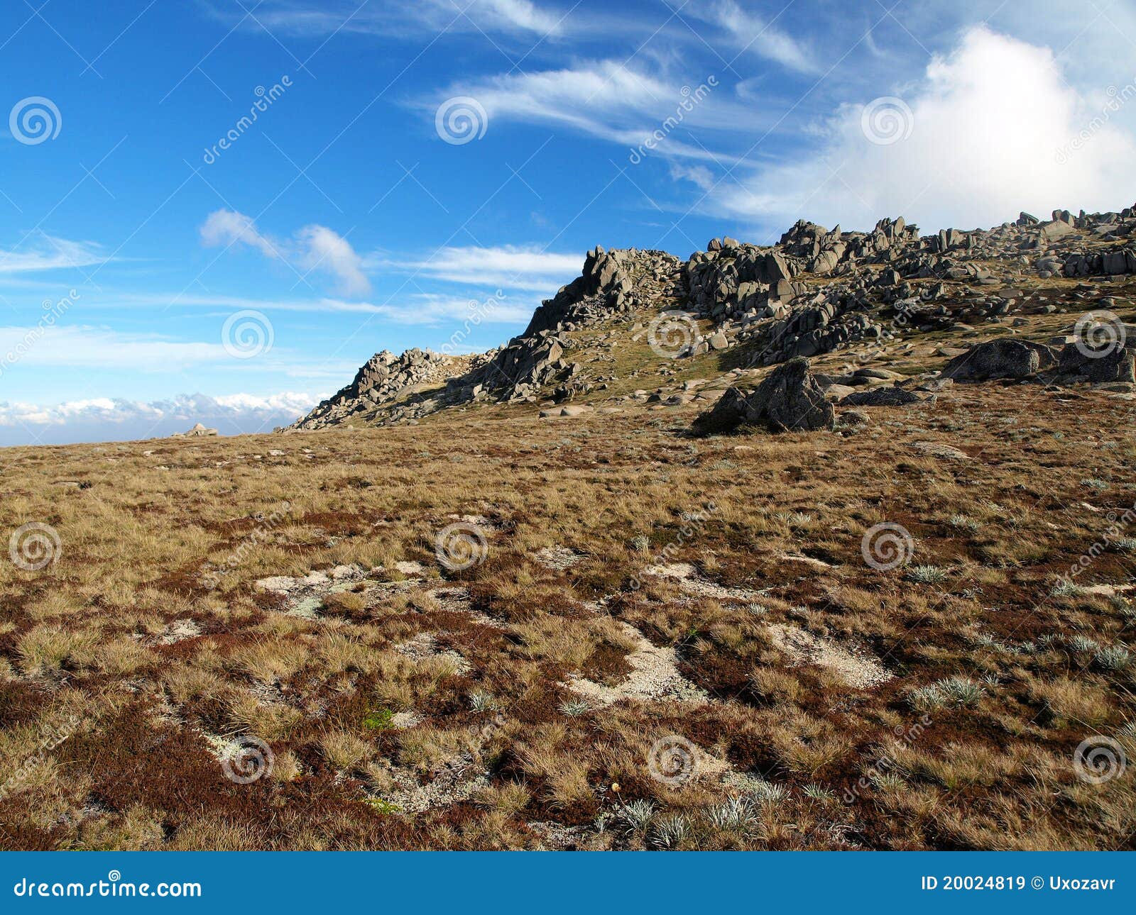 Australian Alps stock image. Image of rocks, cloud, travel - 20024819
