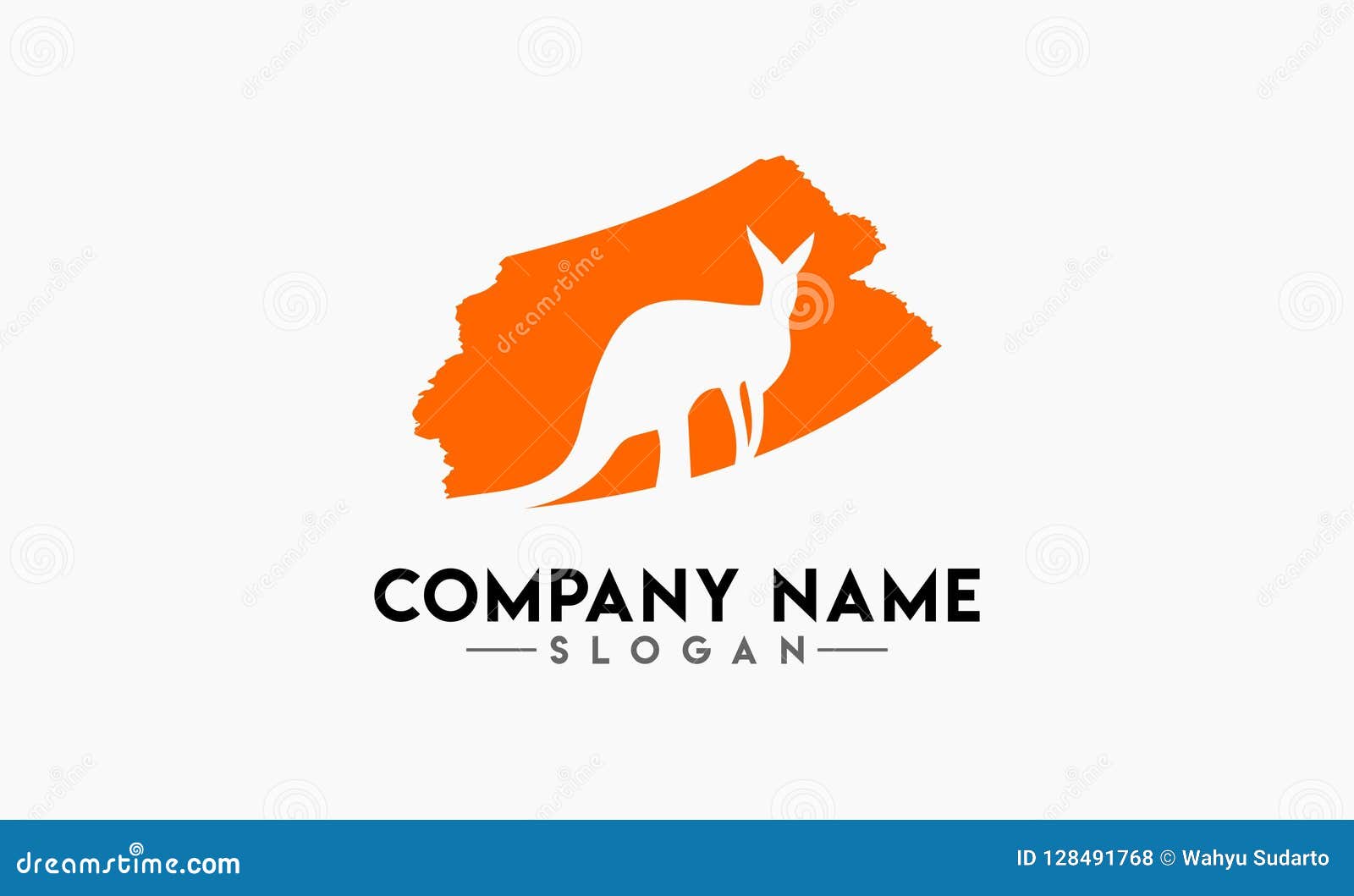 Australian Animal Logo Design Stock Illustration - Illustration of ...