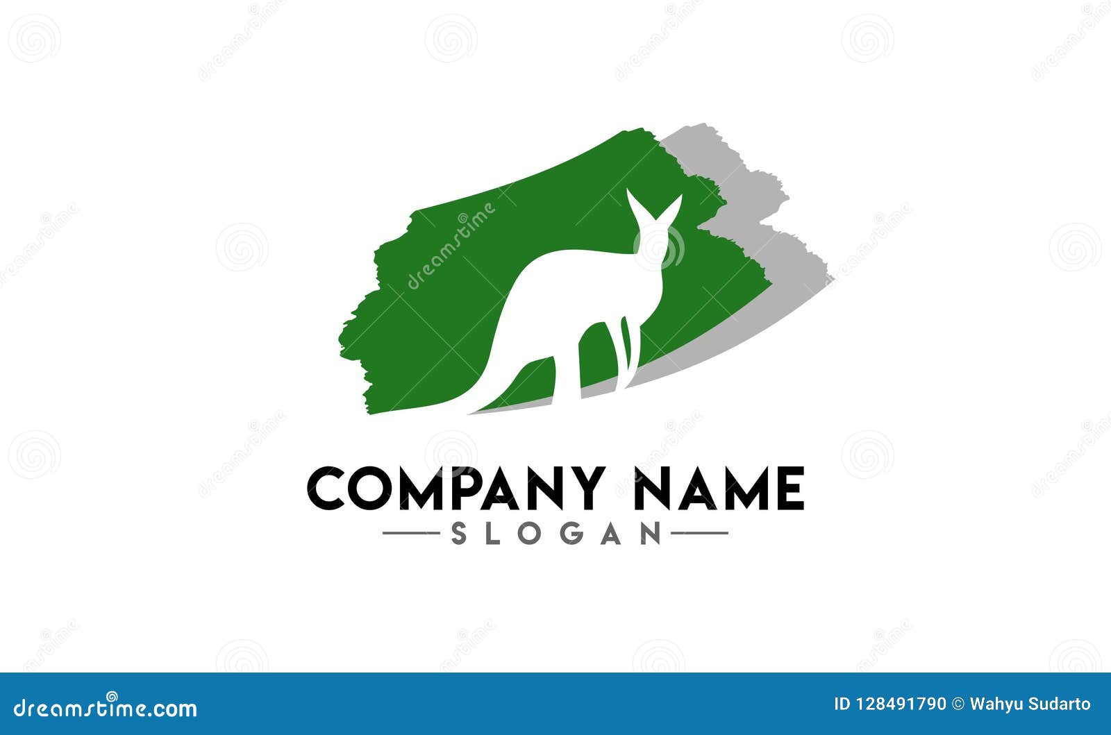 Australian Animal Logo Design Stock Illustration - Illustration of ...