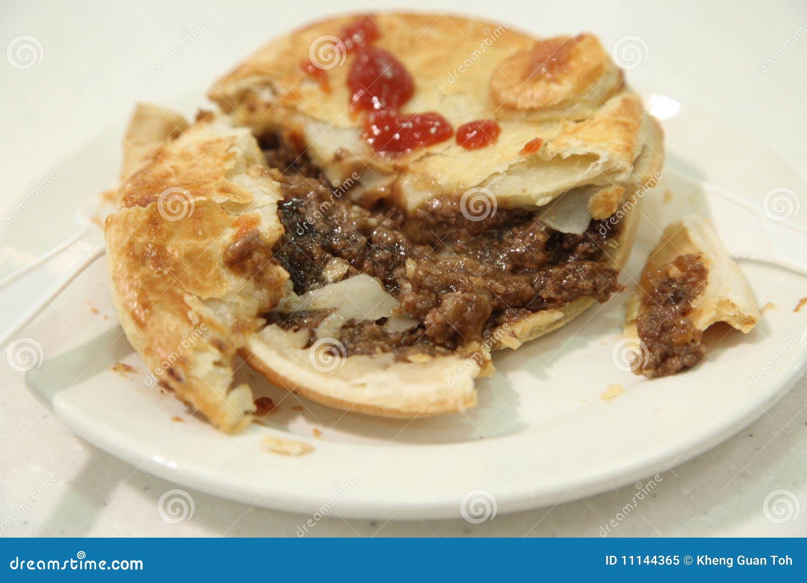 Australian beef pie stock image. Image of meal, savoury - 11144365