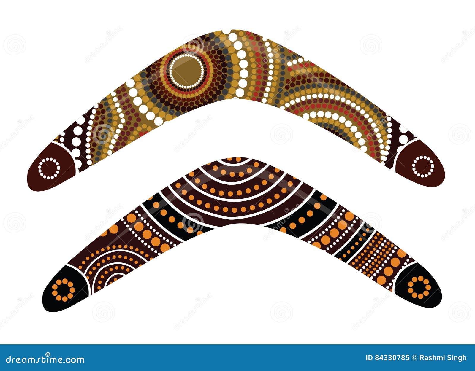 Australian Boomerang Vector. Stock Vector - Illustration of throwing ... Australian Boomerang Vector. Stock Vector - Illustration of throwing ...