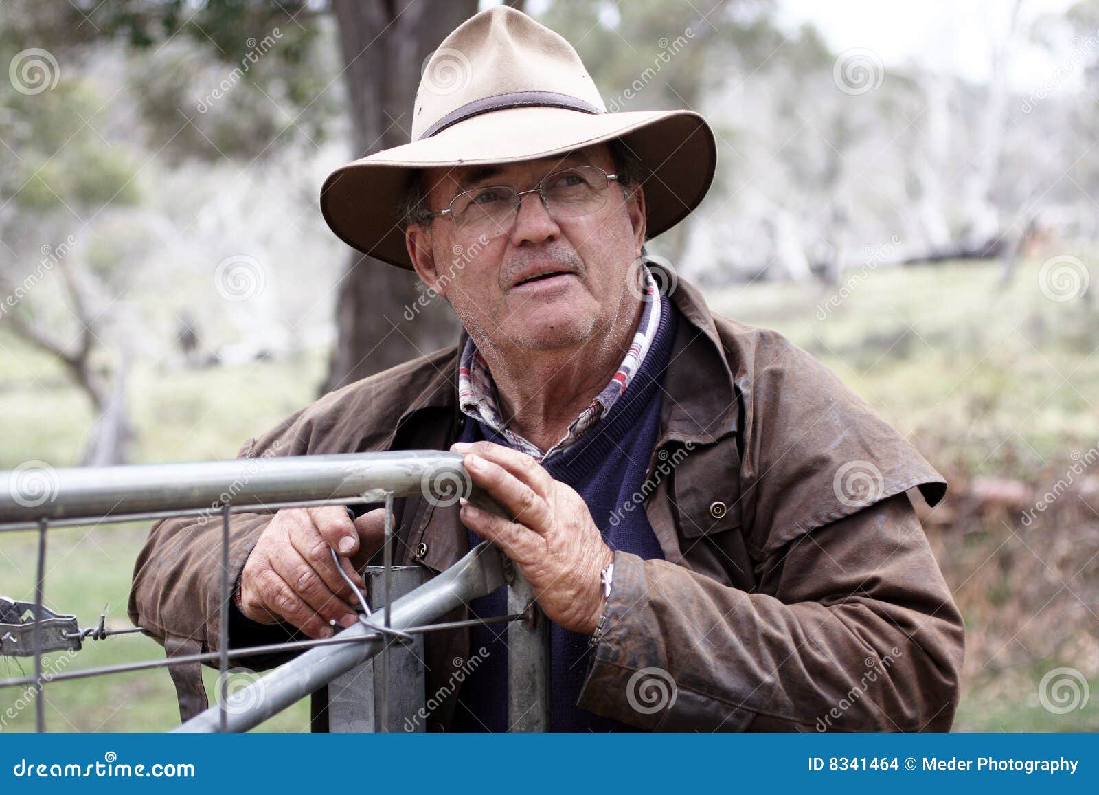 Australian Bushman stock photo. Image of brumbie, male - 8341464