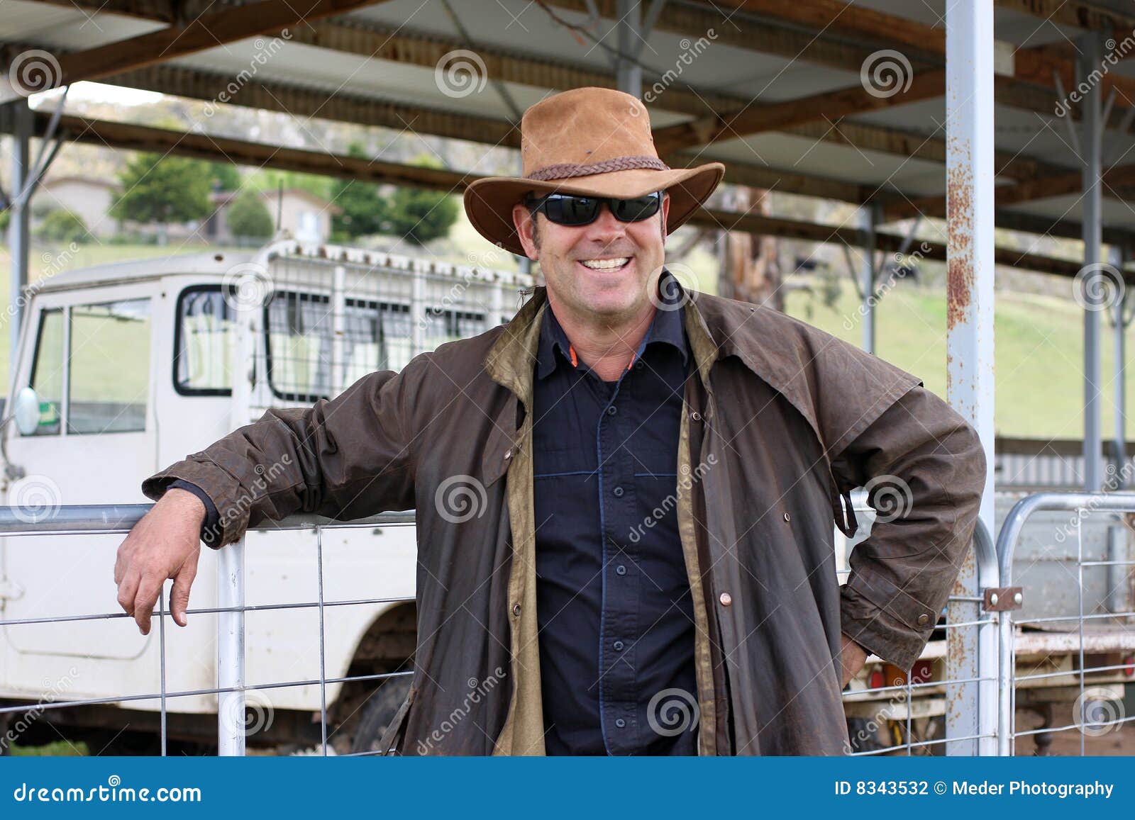 Australian Bushman stock photo. Image of tales, ranch - 8343532