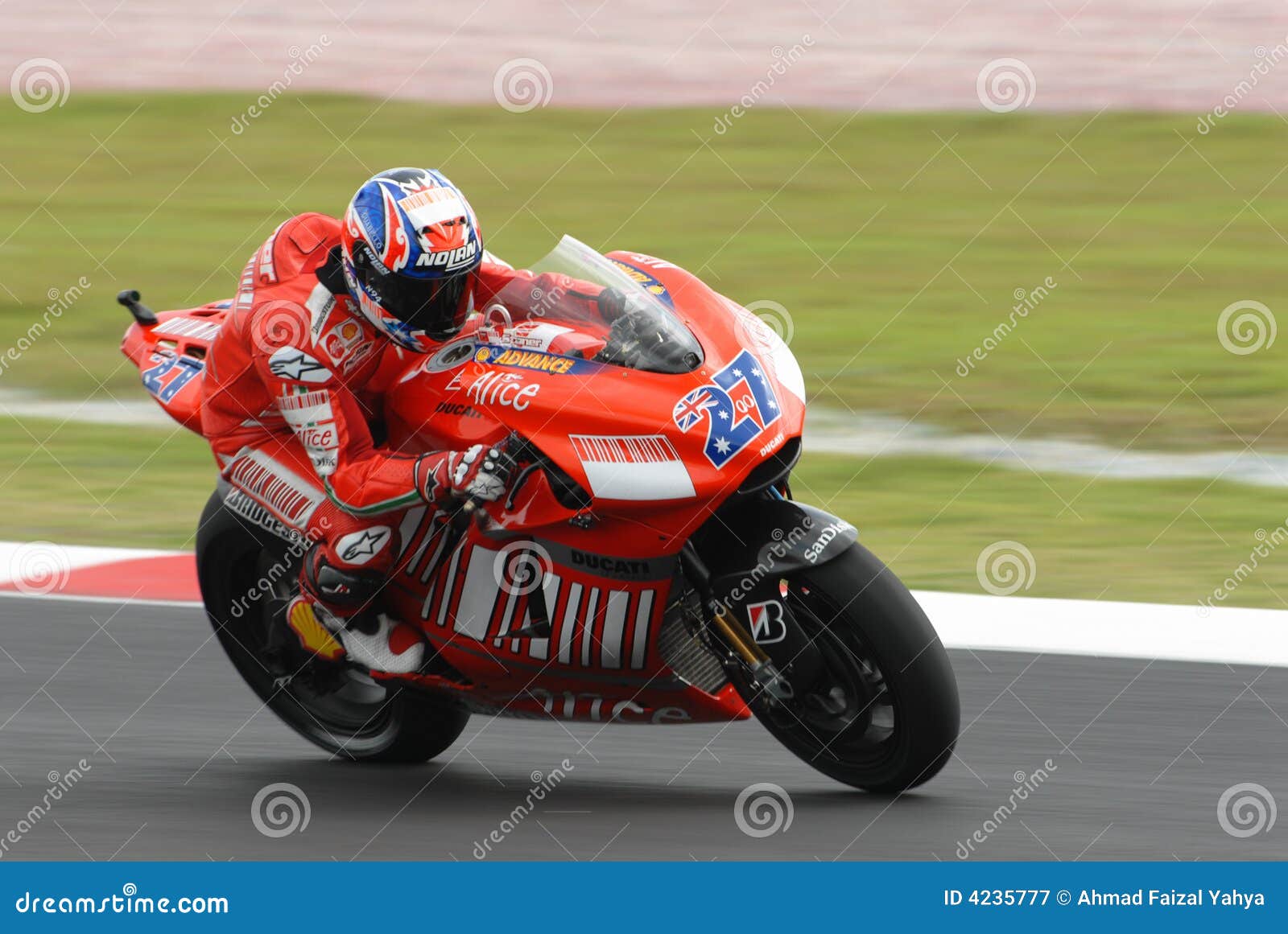 Australian Casey Stoner of Ducati Marlboro at 2007 Editorial ...