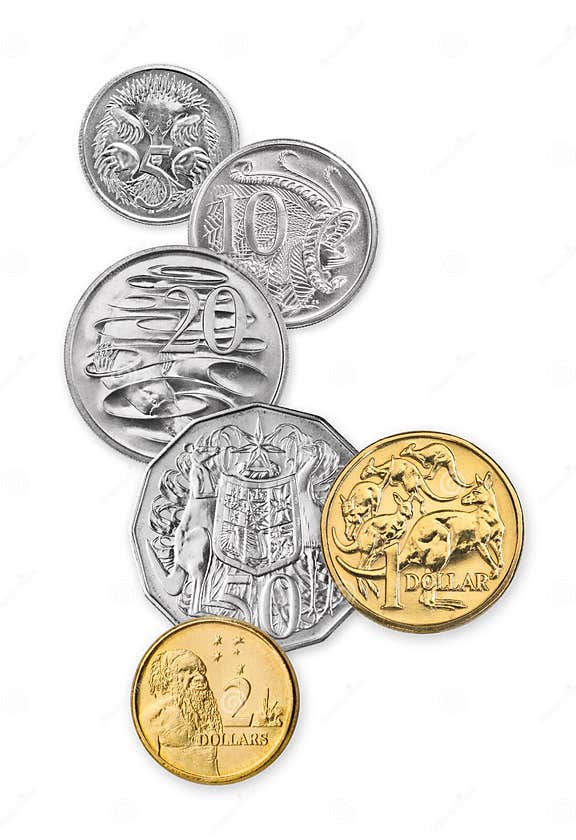 Australian Coins stock image. Image of wealth, value - 25822273
