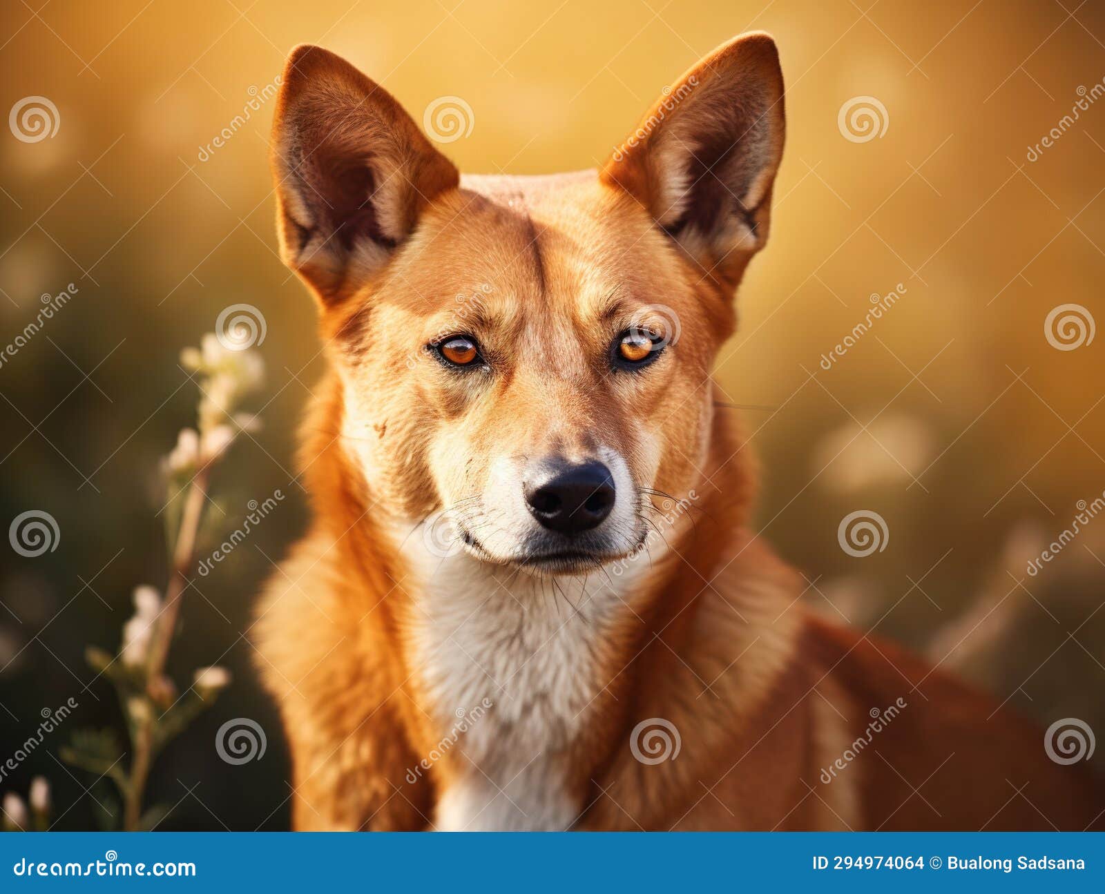 Australian Dingo Made with Generative AI Illustration Stock ...