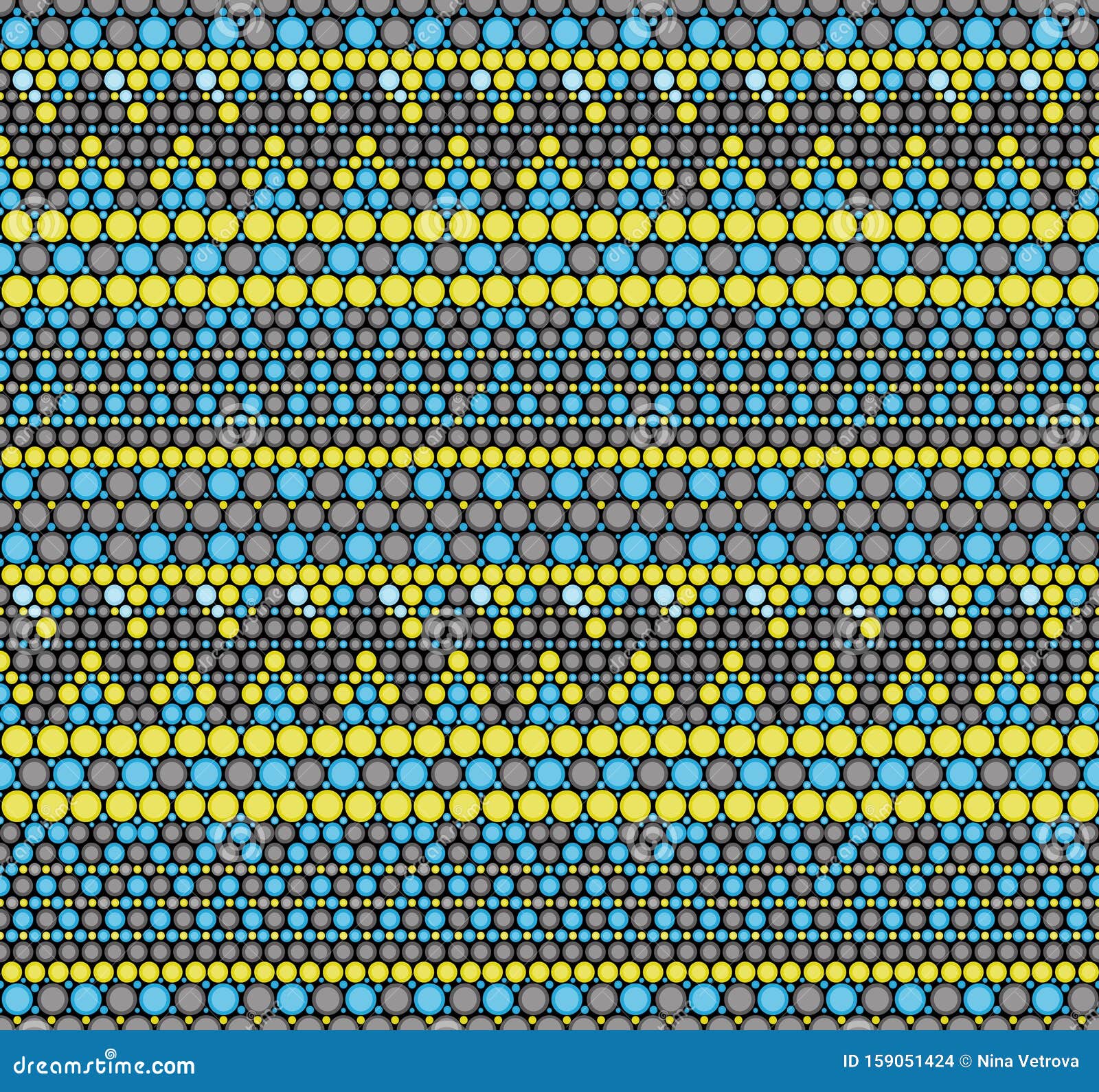 Australian Dot Pattern. Australian Aboriginal Geometric Art Concentric ...