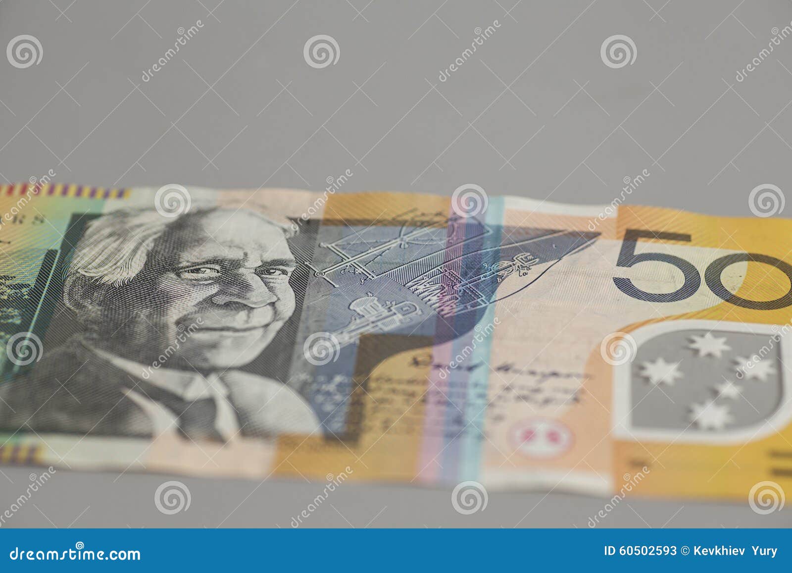 Australian Fifty Dollar Bank Note Stock Image - Image of fifty, finance ...