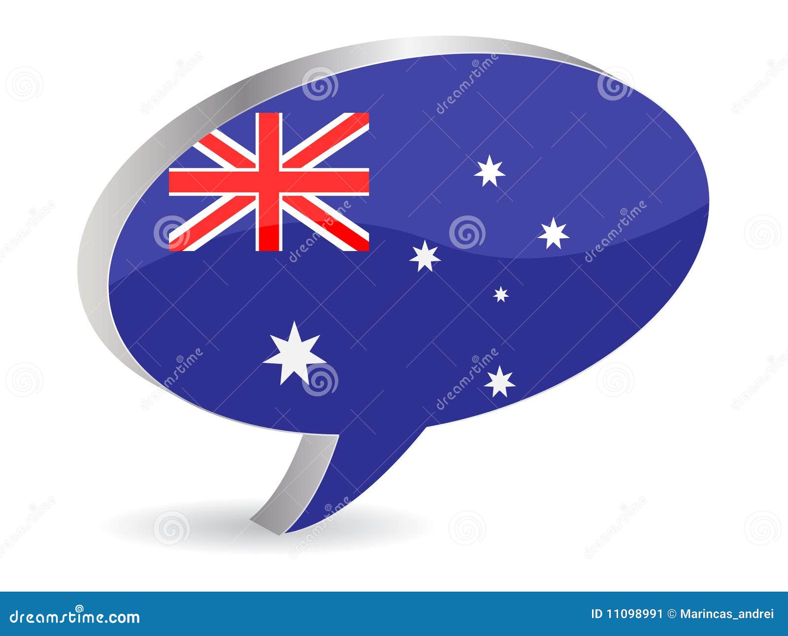 Australian Flag Text Font Royalty-Free Stock Photo | CartoonDealer.com ...