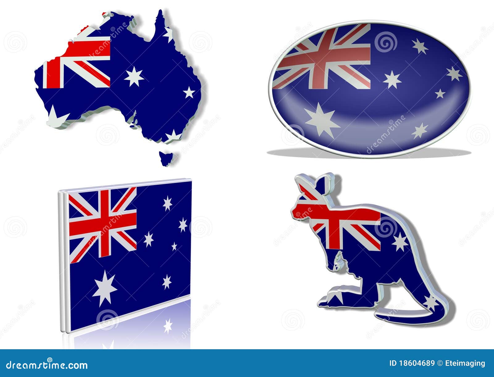 Australian flag stock vector. Illustration of language - 18604689