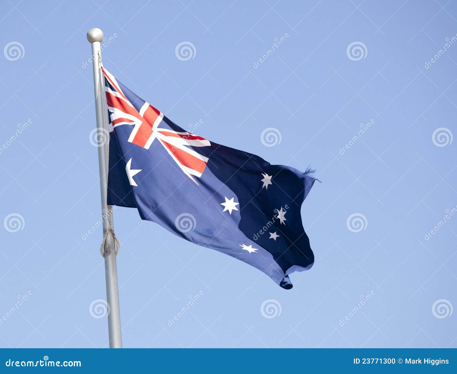 Australian flag stock photo. Image of outside, background - 23771300