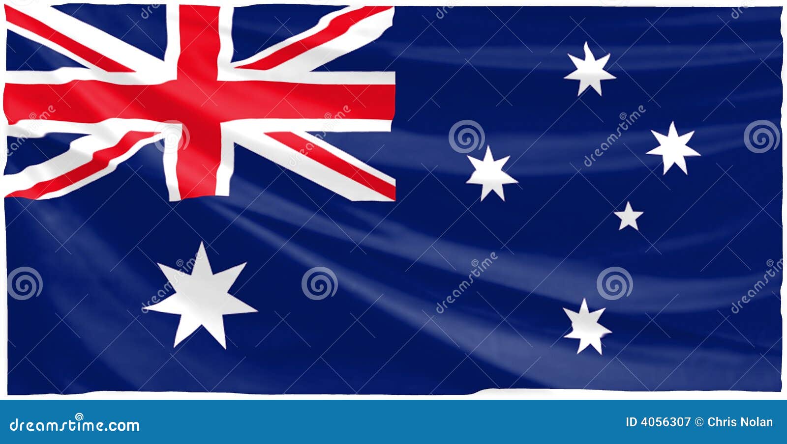 Australian flag stock illustration. Illustration of star - 4056307