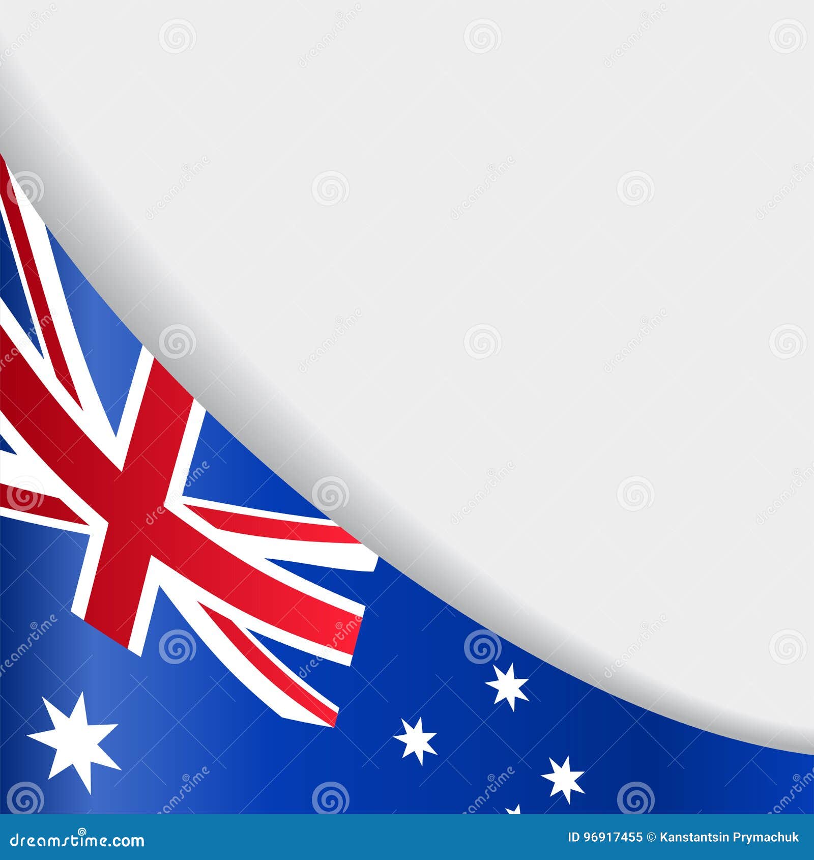 Australian Flag Background. Vector Illustration. Stock Vector ...