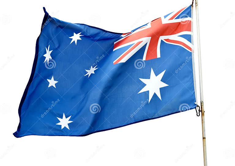 Australian flag stock photo. Image of official, australia - 44858450