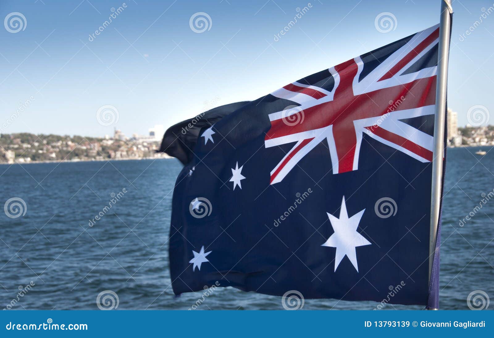 Australian Flag Royalty-Free Stock Photography | CartoonDealer.com #4852559