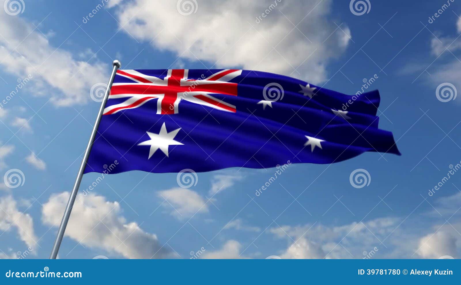 Australian Flag Waving Stock Footage & Videos - 445 Stock Videos