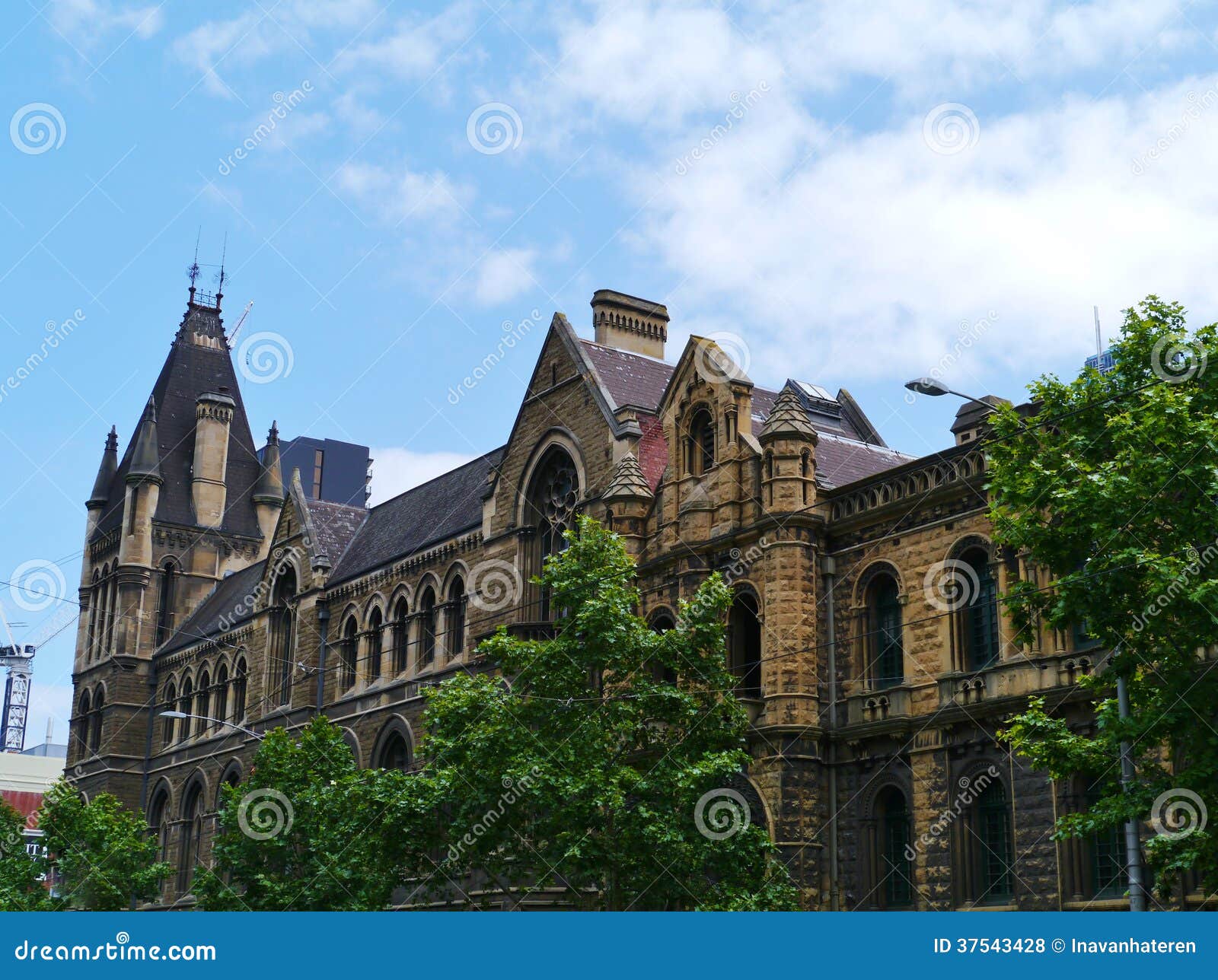 The Australian Former Melbourne Magistrates Court Stock Photo - Image ...