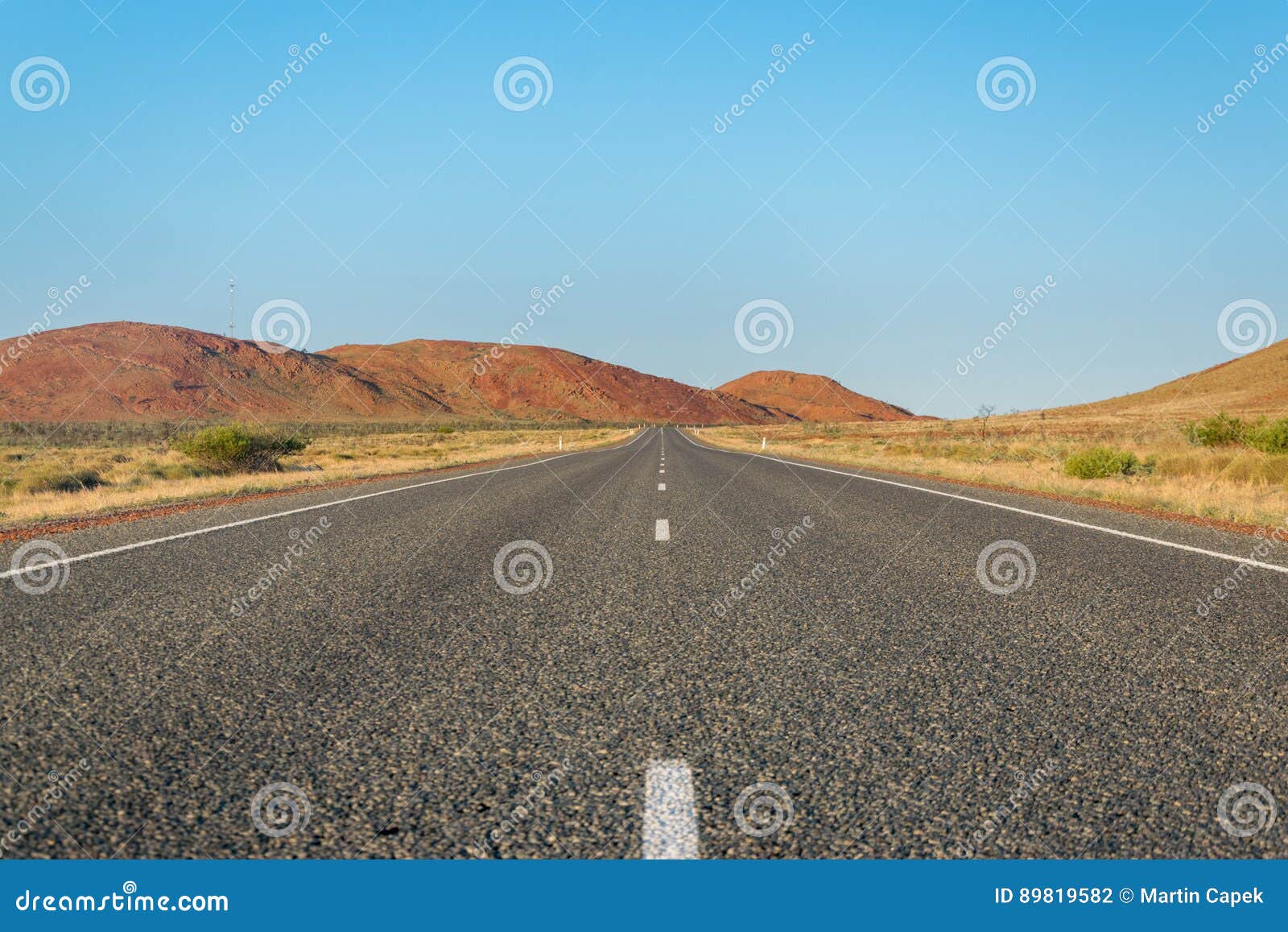 Australian highway stock photo. Image of highway, green - 89819582
