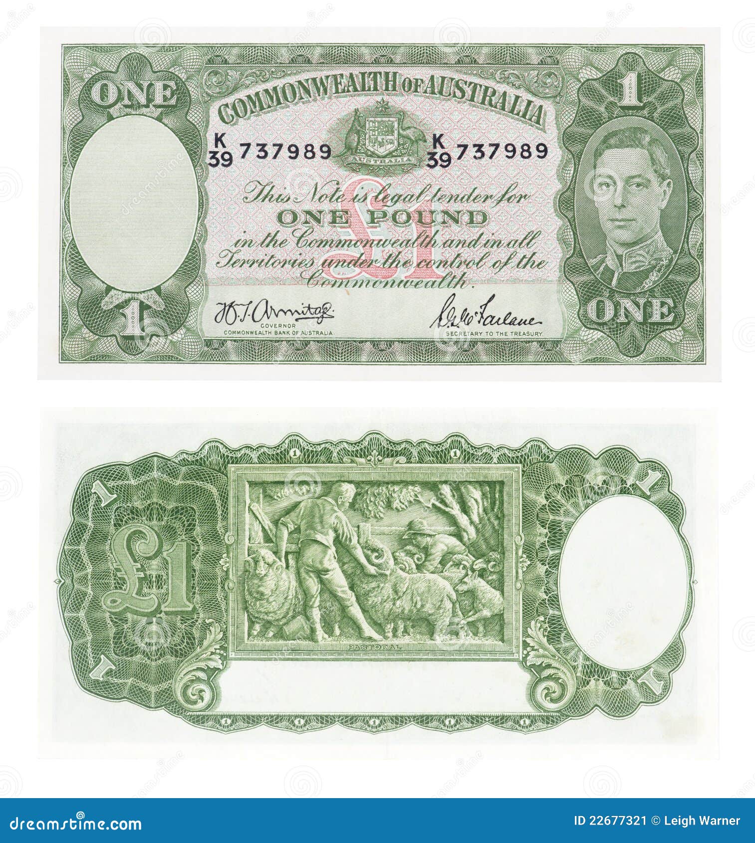 Australian Idoso Uma Nota Da Libra Foto Editorial - Imagem de papel ...