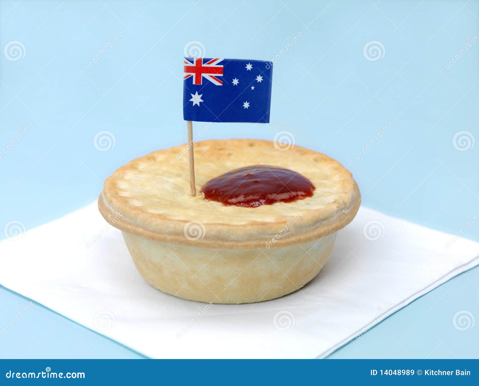 Australian Meat Pie stock image. Image of food, meal - 14048989