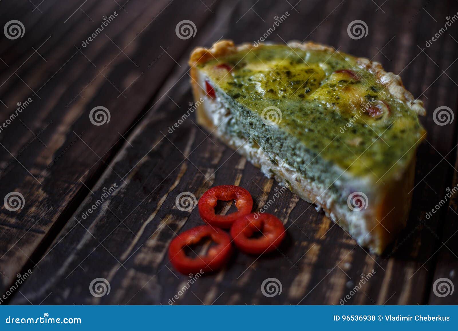 Australian Meat Pie on the Table, a Horizontal Top View, Rustic Style ...