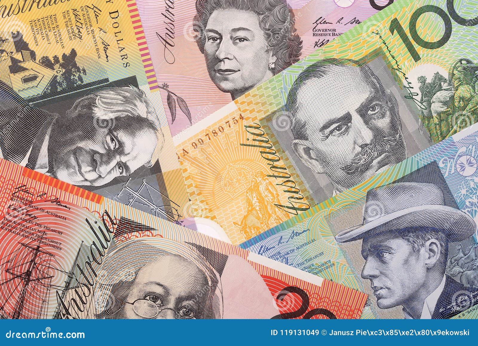 Australian Money, a Background Stock Image - Image of money, finance ...
