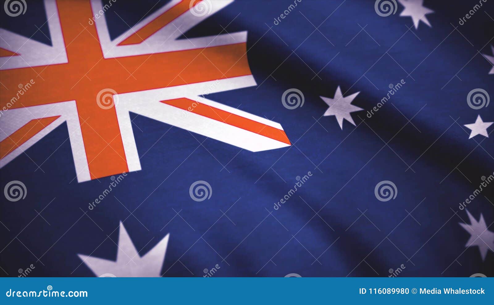 Australian National Flag. Flag of Australia Background Stock Photo ...