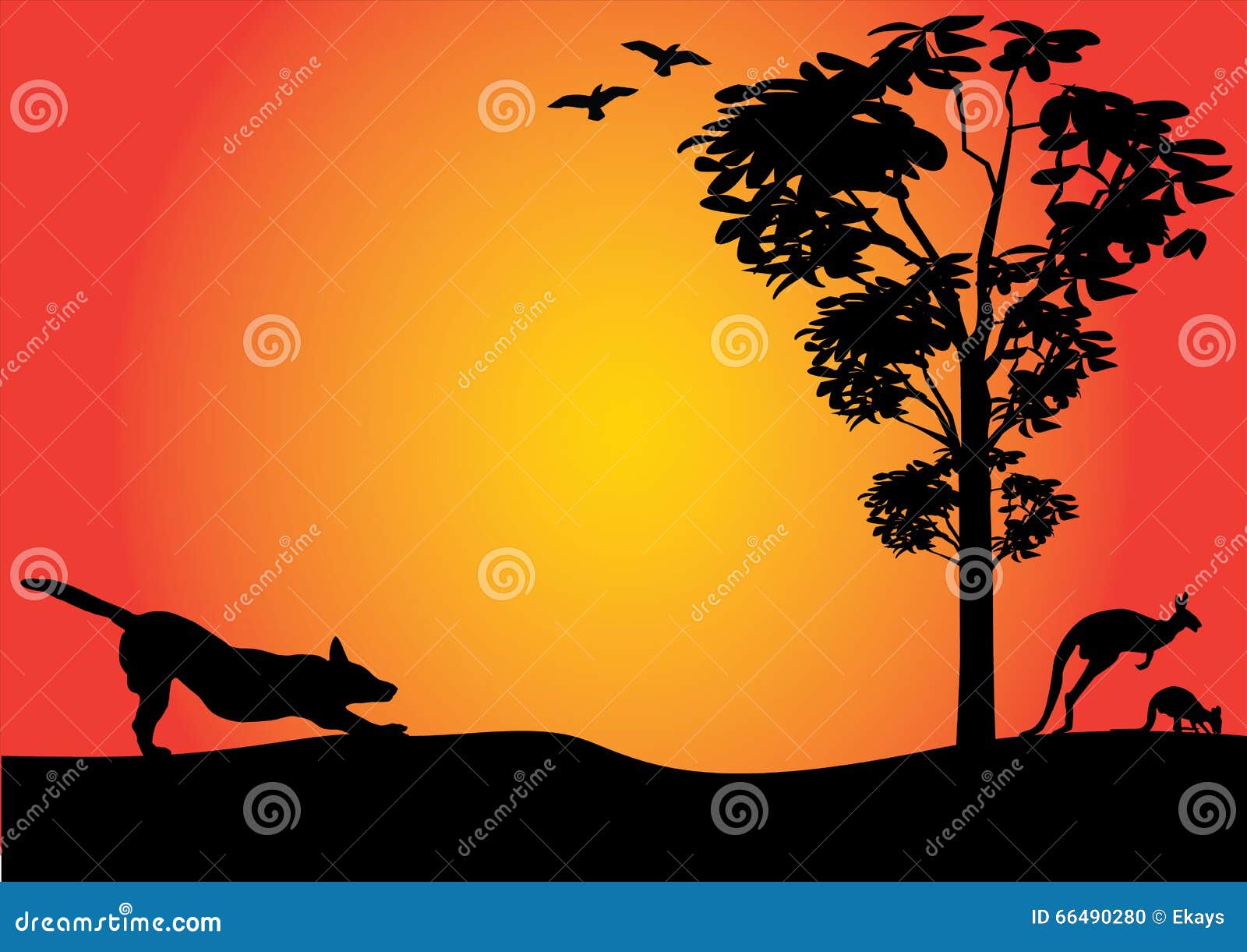 Dingo Dog Symbol Animal Beast Shape Icon Vector Illustration ...