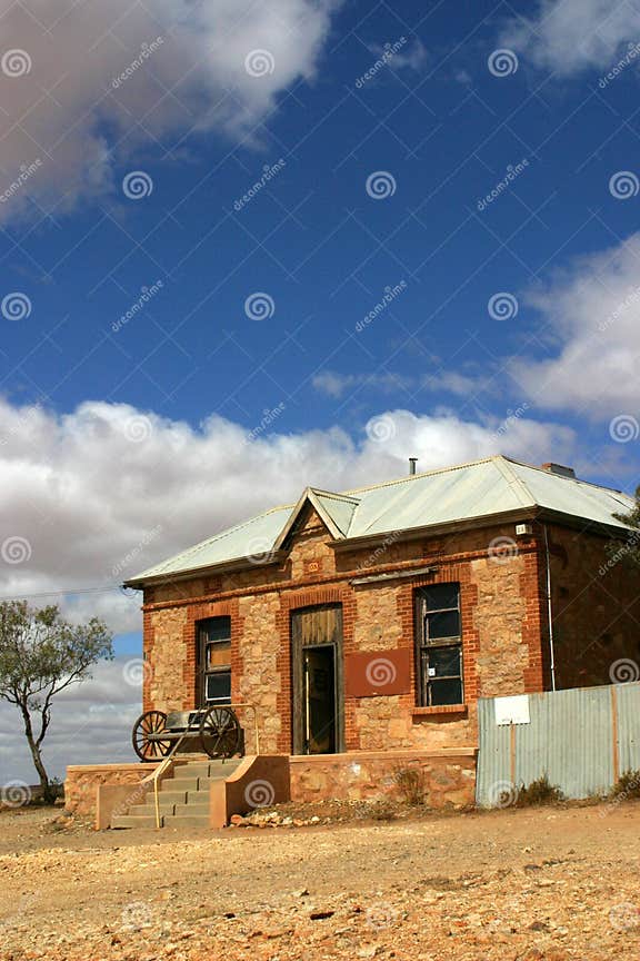 Australian outback - house stock image. Image of historical - 12864753