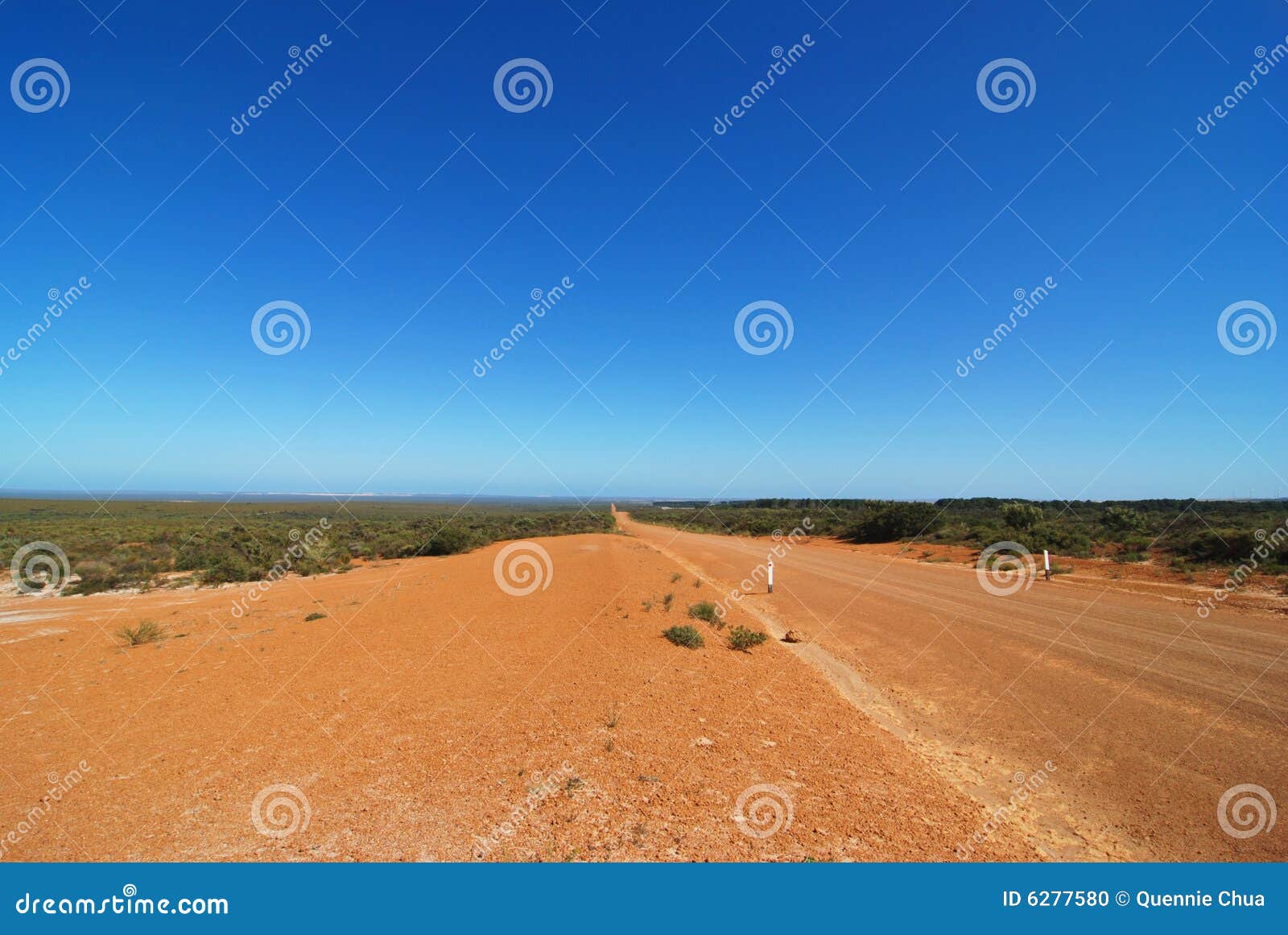 Australian outback road stock photo. Image of western - 6277580