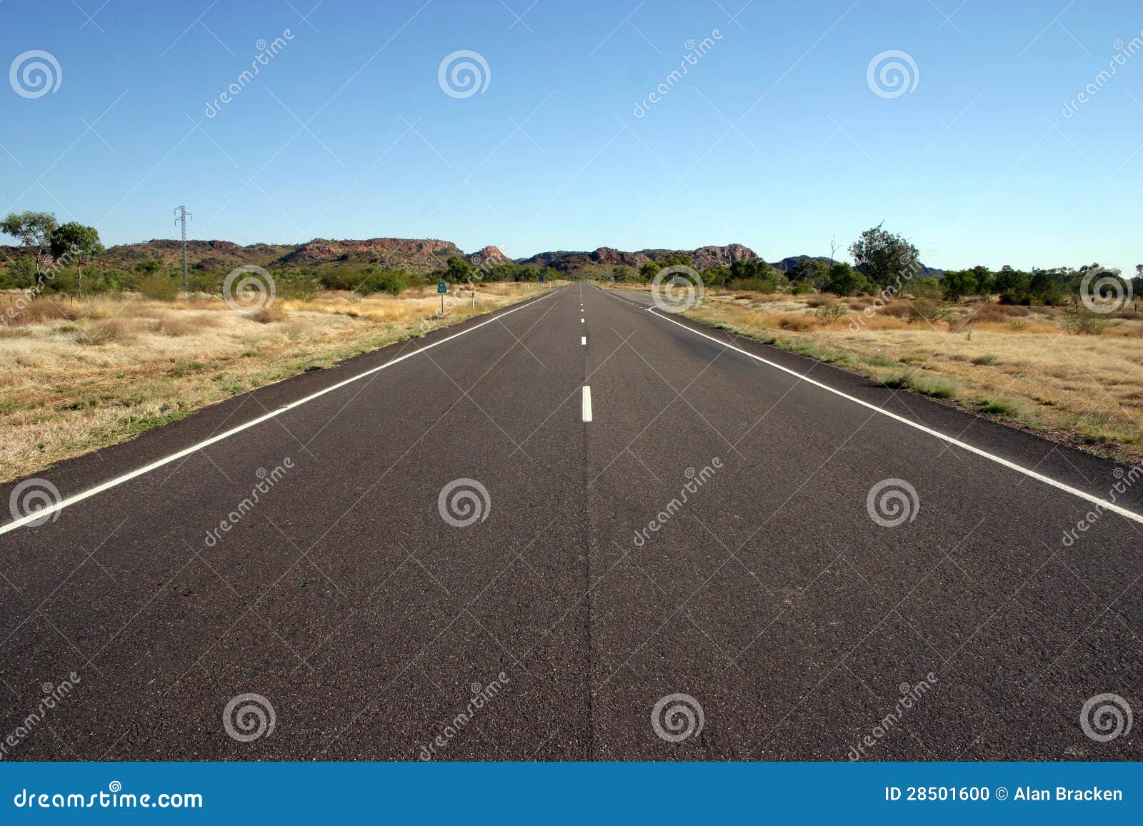 Australian Outback Road, Queensland Stock Photo - Image of exploration ...