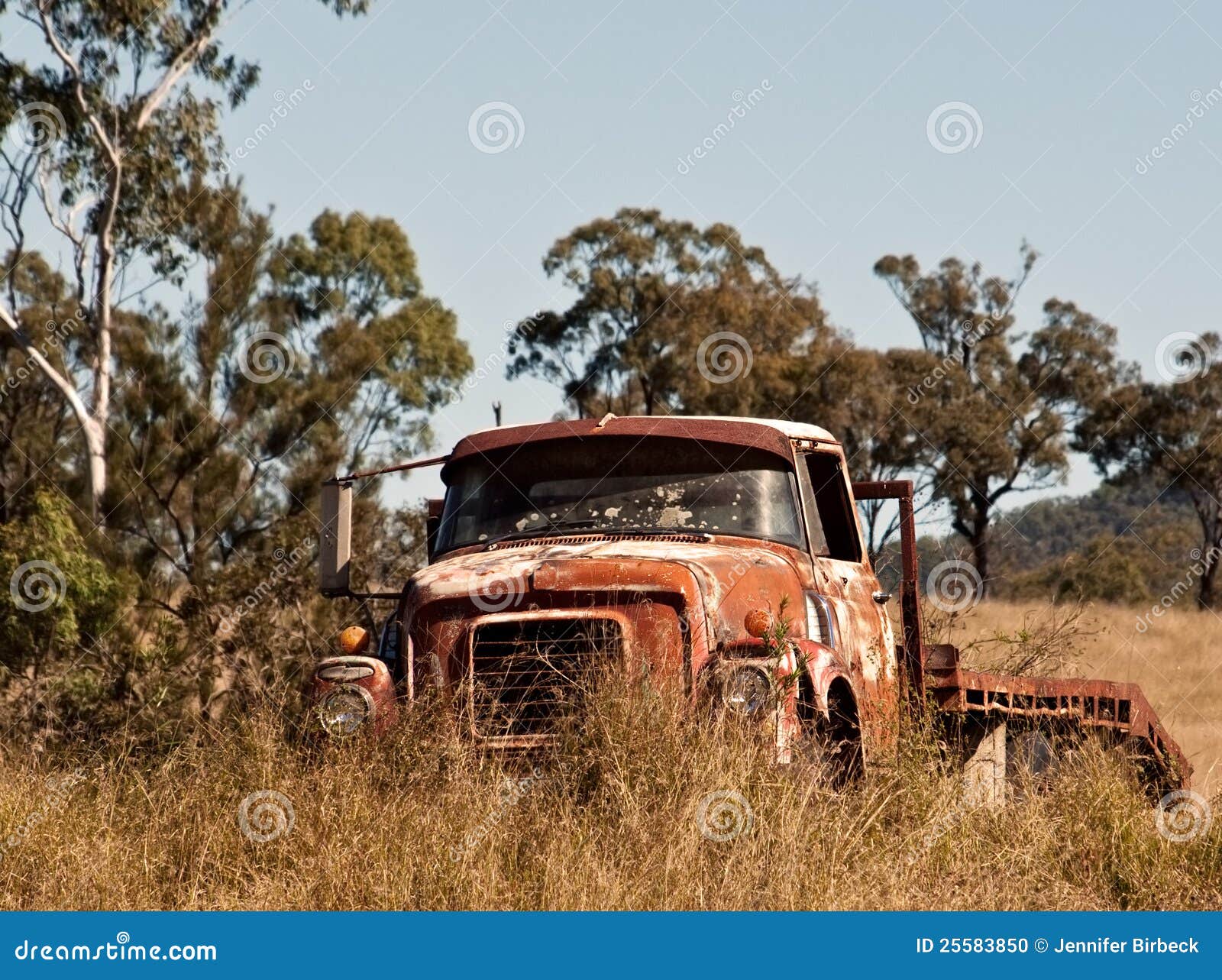 Australian Outback Rusty Old Farm Truck Stock Photo - Image of farm ...