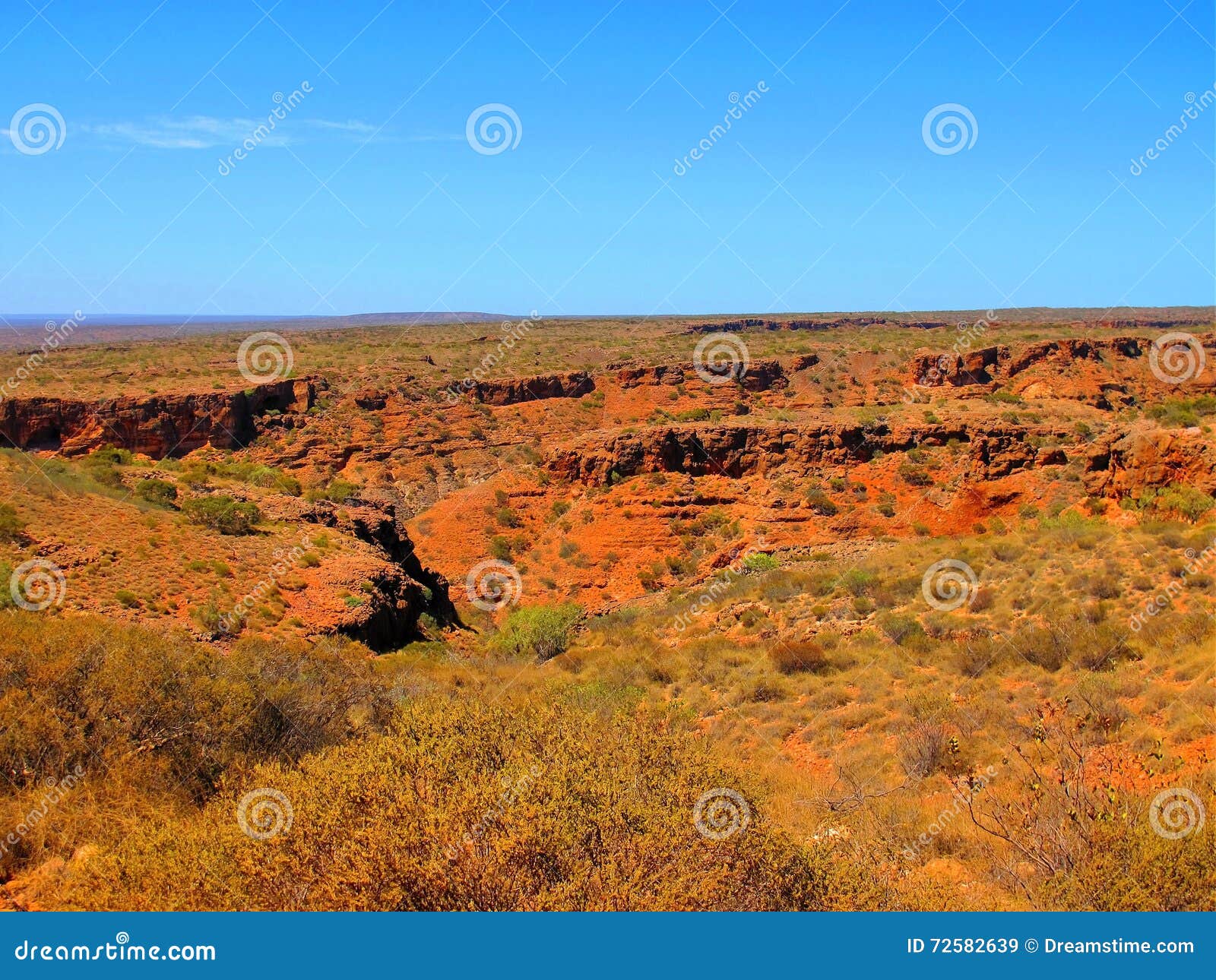 Australian outback scenery stock image. Image of pilbara - 72582639