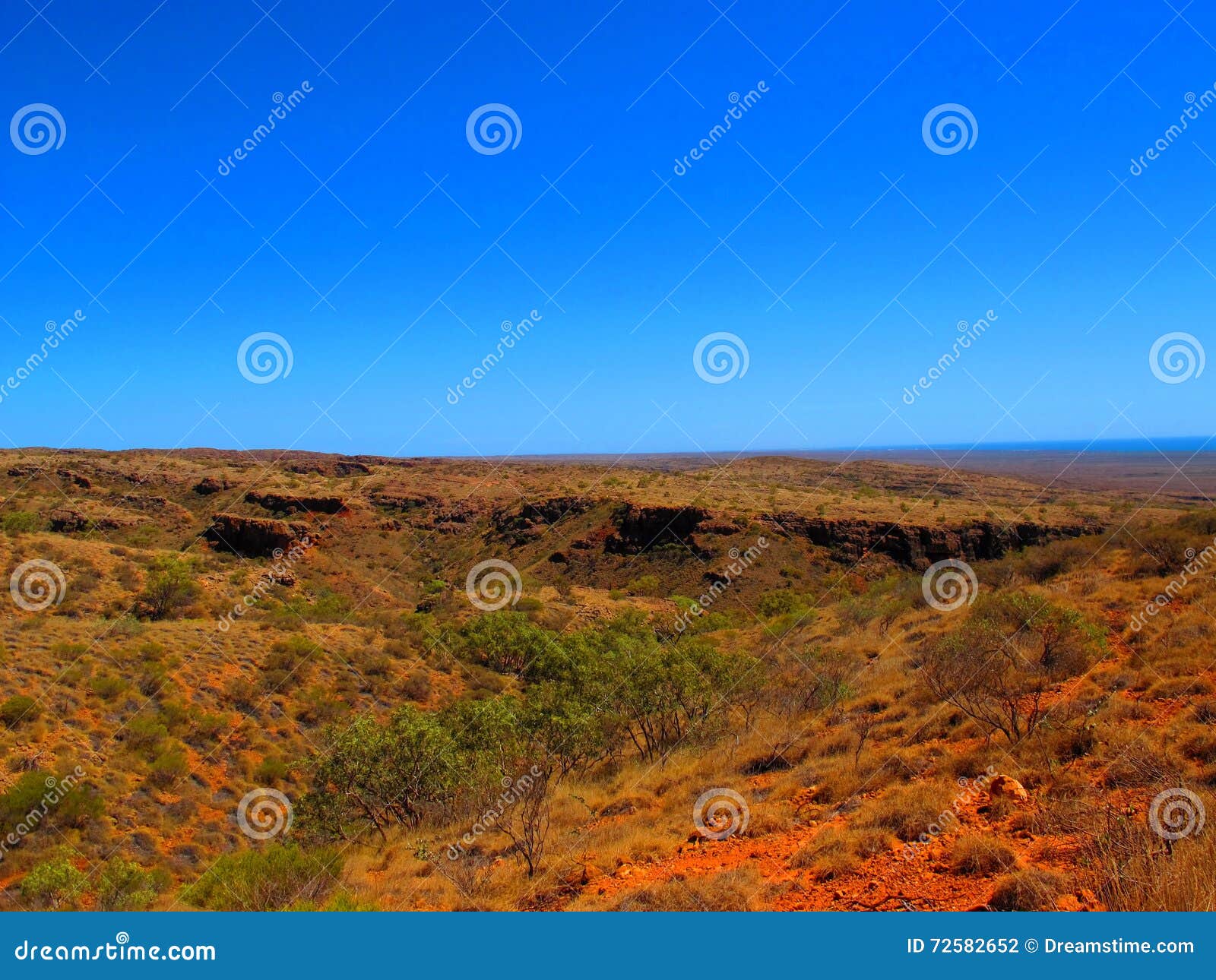 Australian Outback Scenery Royalty-Free Stock Image | CartoonDealer.com ...