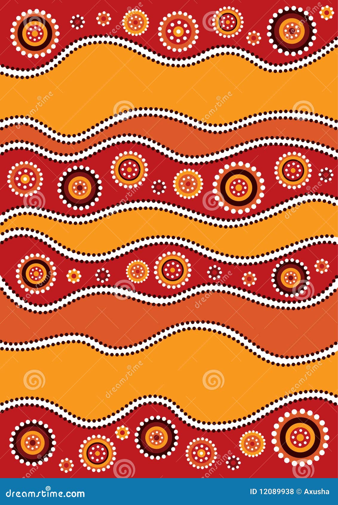 Australian Pattern Vector Illustration | CartoonDealer.com #12089938