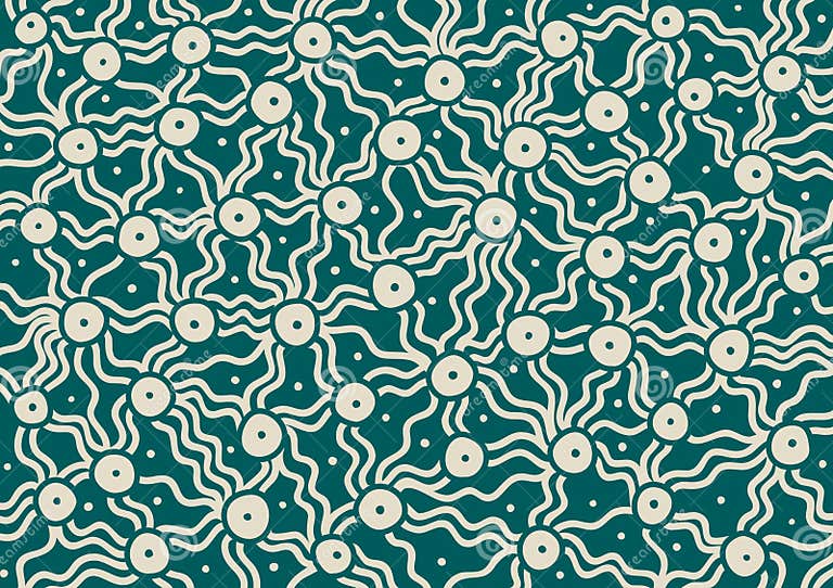 Australian pattern stock vector. Illustration of wallpaper - 12876738