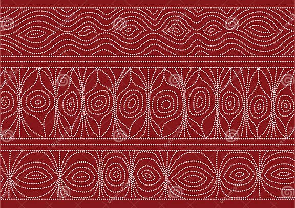 Australian pattern stock vector. Illustration of south - 12876741