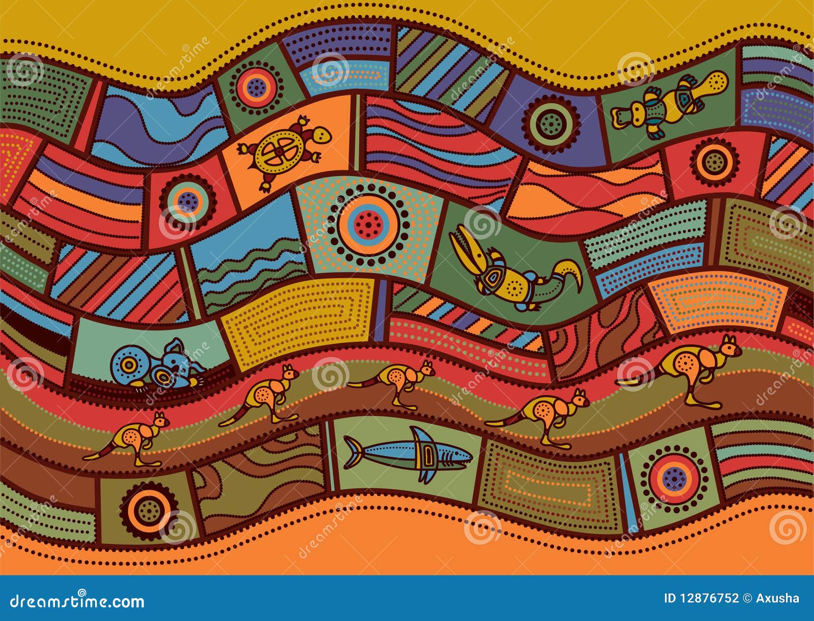Australian Pattern Stock Photography - Image: 12876752