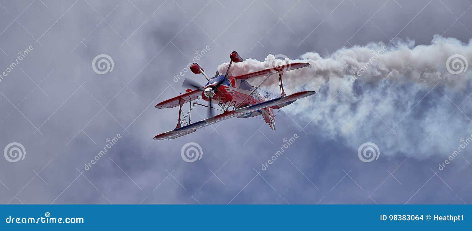 Australian Pilot Flying the Right Way Up??? Editorial Stock Image ...