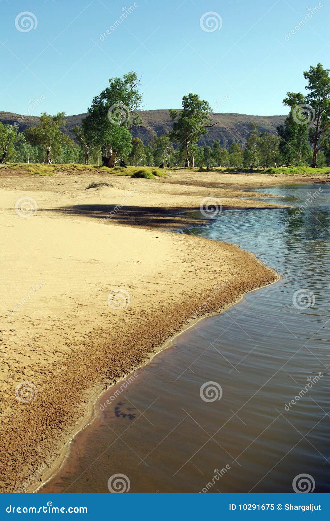 Australian river view stock image. Image of holiday, freedom - 10291675