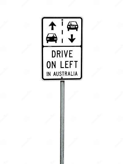 Australian Road Sign stock image. Image of warning, australian - 4004493