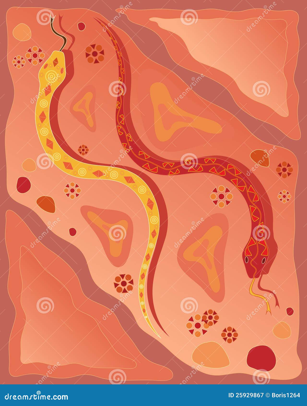 Australian Snakes Stock Illustrations – 30 Australian Snakes Stock ...