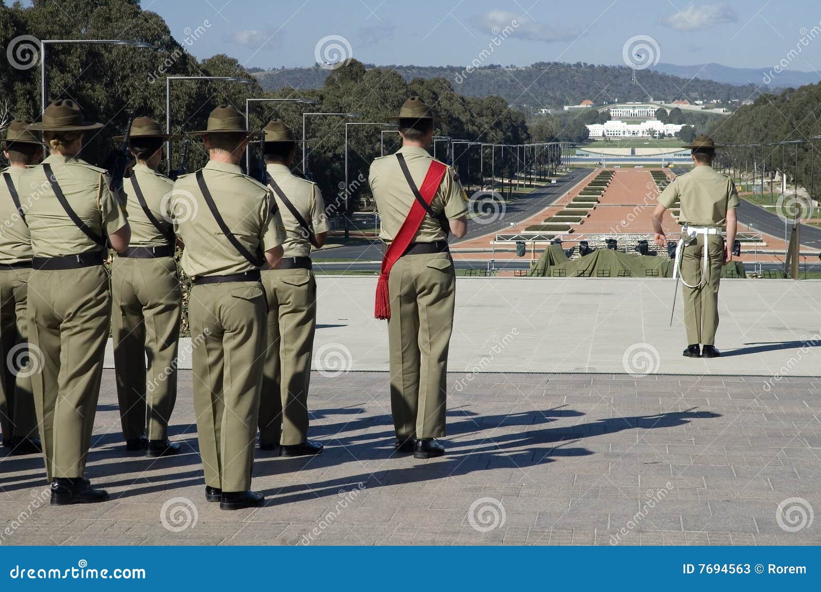 Australian soldiers editorial stock photo. Image of armed - 7694563