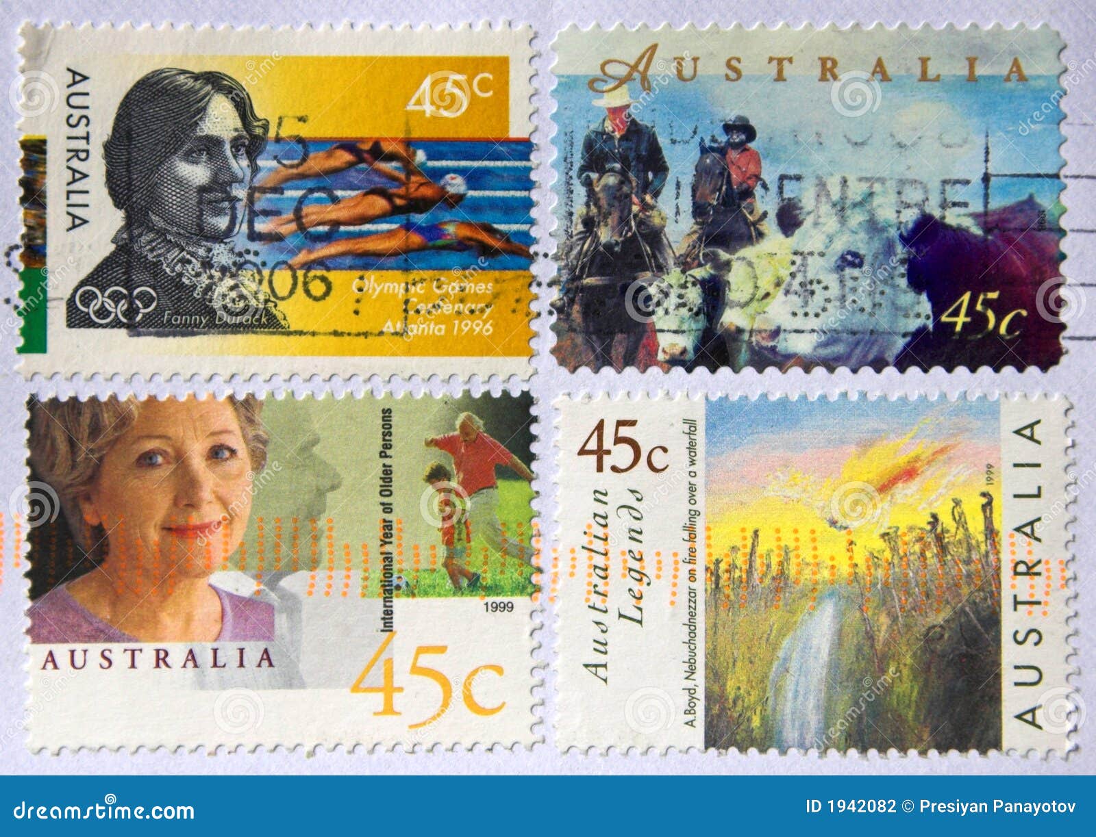 Australian stamps editorial photography. Image of parcel - 1942082
