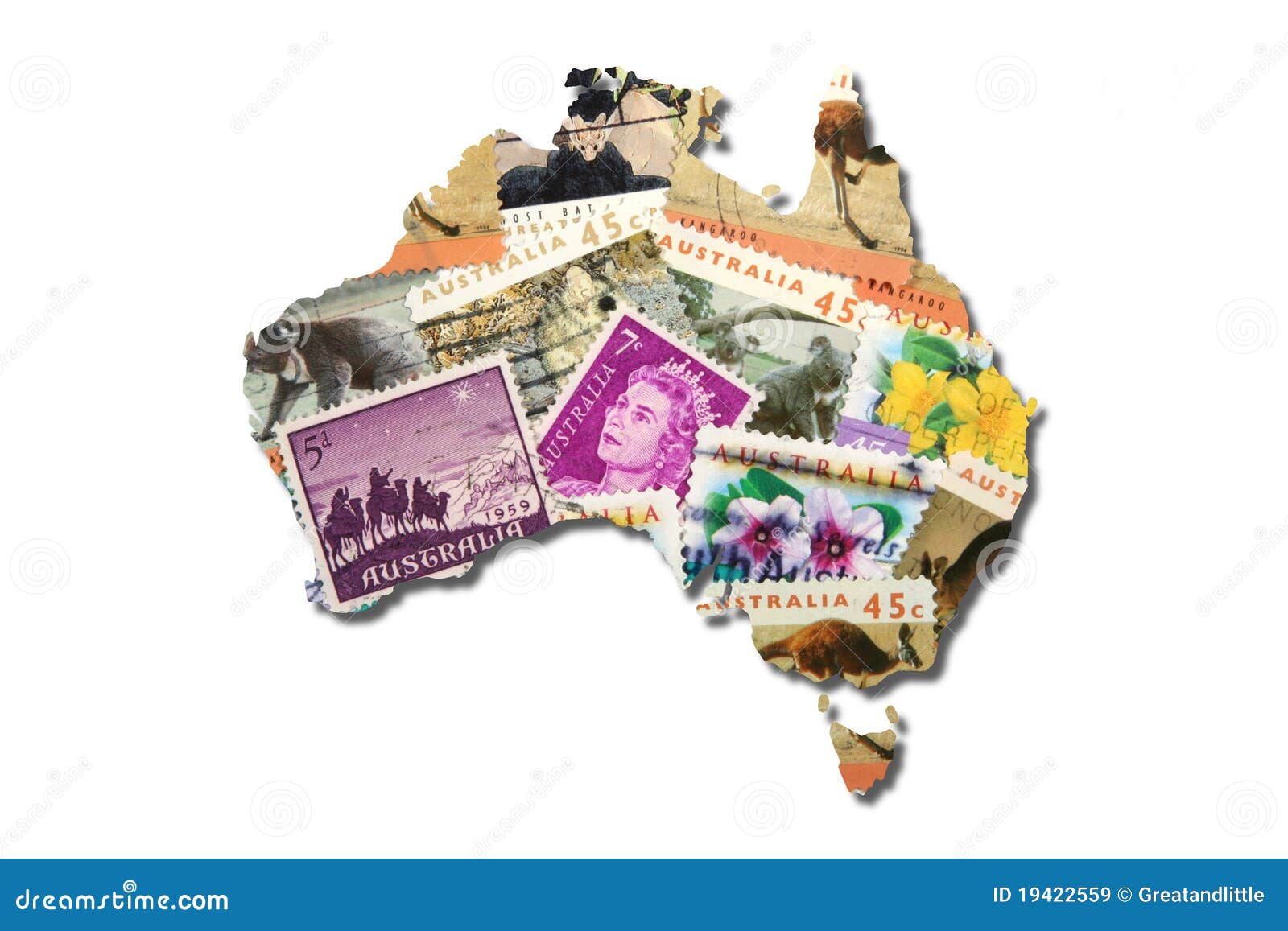 Australian Collage Editorial Photo | CartoonDealer.com #96283299