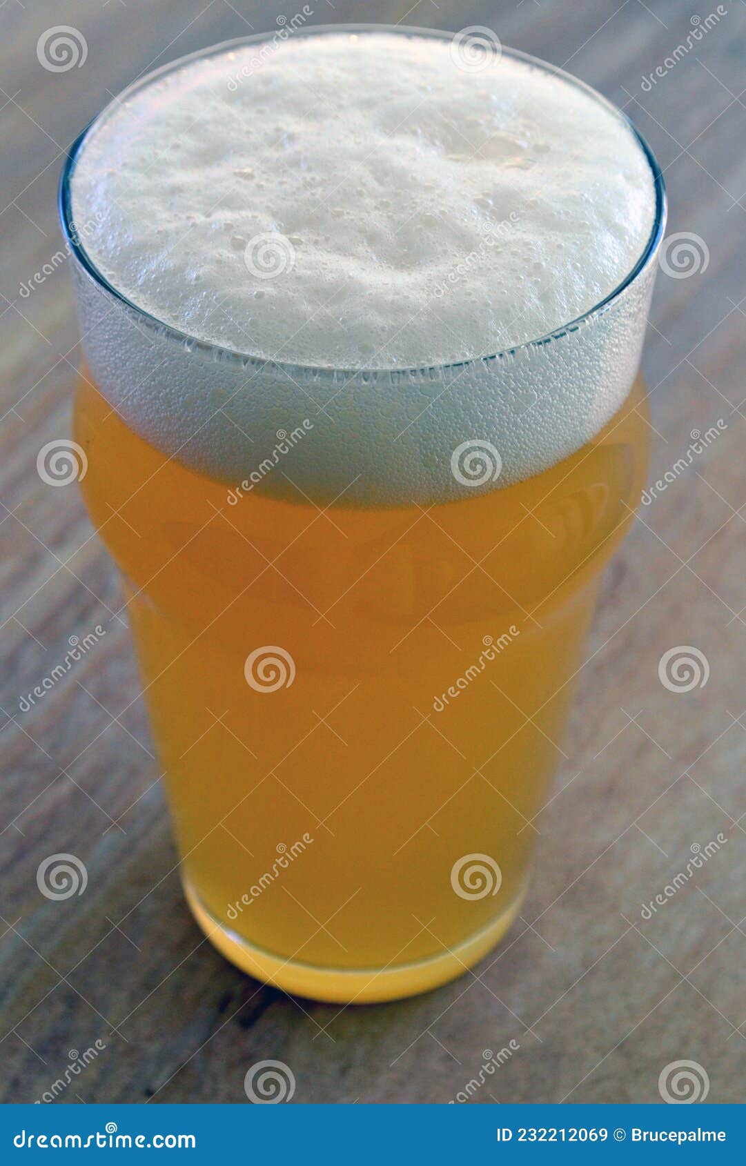 A Glass of Beer on the Table Stock Image - Image of ales, beer: 232212069