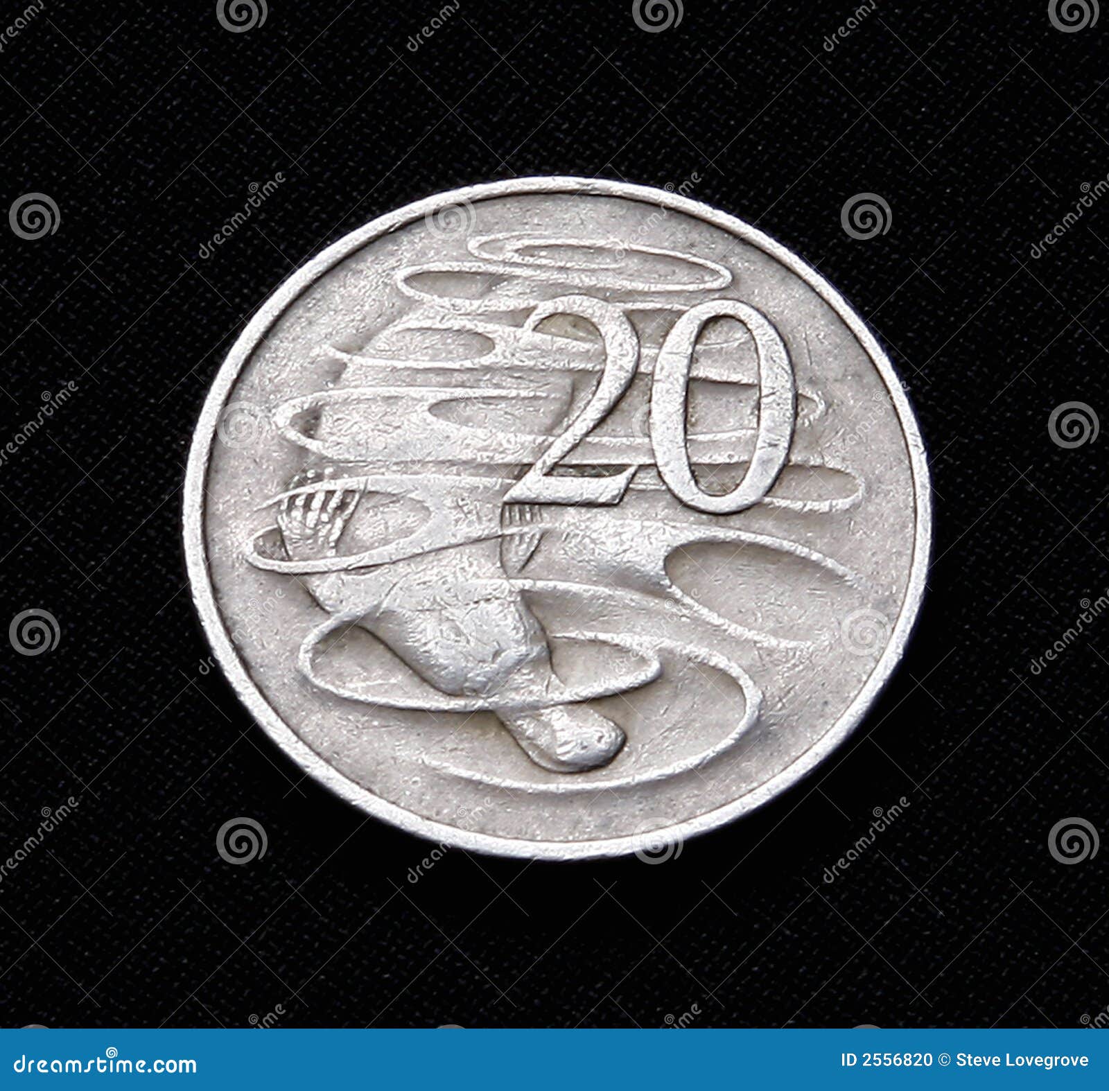Australian Twenty Cent Coin Stock Photo - Image of hobby, monetary: 2556820