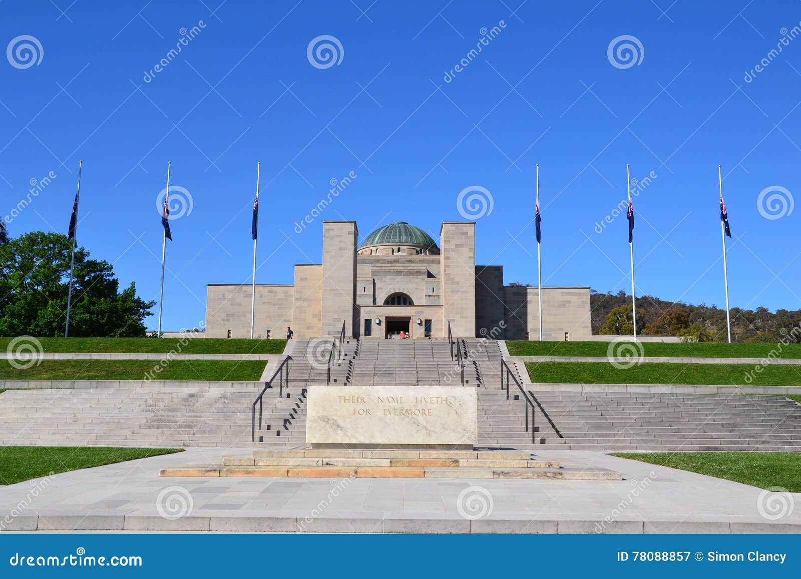 War Memorial Canberra Australia Editorial Image | CartoonDealer.com ...