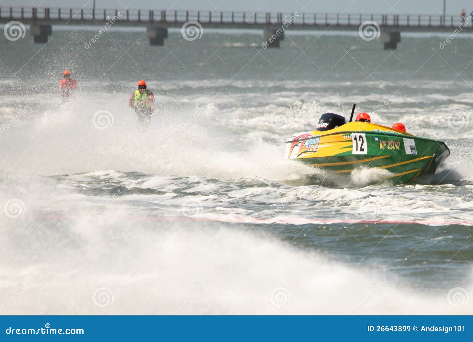 Australian Water Ski Racing Editorial Stock Image - Image of adult ...